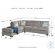 Altari Alloy Sectional From Ashley Furniture | Coleman Furniture