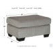 Altari Alloy Ottoman from Ashley | Coleman Furniture