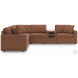 Modmax Spice Performance Fabric Modular Sectional From Ashley Furniture ...