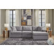 Modmax Granite Performance Fabric Modular Sectional From Ashley ...