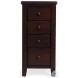 Kelton Cherry 4 Drawer Chairside Chest from Butler | Coleman Furniture