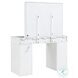 Regina White And Gray Vanity Set From Coaster Furniture | Coleman Furniture