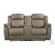 Centeroak Sandy Brown Double Reclining Living Room Set from Homelegance ...