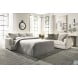 Soletren Stone Queen Sofa Sleeper from Ashley | Coleman Furniture