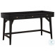Flynn Black Large Desk From Alpine | Coleman Furniture