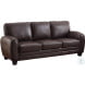 Rubin Dark Brown Sofa from Homelegance (9734DB-3) | Coleman Furniture