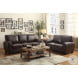 Rubin Dark Brown Sofa from Homelegance (9734DB-3) | Coleman Furniture