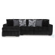 Midnight Madness Onyx Modular Sectional from Ashley Furniture | Coleman ...