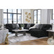 Midnight Madness Onyx Modular Sectional from Ashley Furniture | Coleman ...