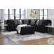 Midnight Madness Onyx Modular Sectional from Ashley Furniture | Coleman ...