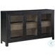 Lenston Black And Gray Short Accent Cabinet From Ashley Furniture ...