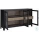 Lenston Black And Gray Short Accent Cabinet From Ashley Furniture ...