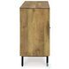 Cadewick Natural Accent Cabinet From Ashley Furniture | Coleman Furniture