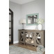 Fossil Ridge Gray Door Accent Cabinet from Ashley | Coleman Furniture