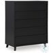Danziar Black Chest From Ashley Furniture | Coleman Furniture