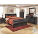 Huey Vineyard Sleigh Bedroom Set from Ashley (B128-77-74-98) | Coleman ...