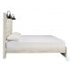 Cambeck Whitewash King Panel Bed from Ashley | Coleman Furniture