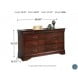 Alisdair Dresser from Ashley (B376-31) | Coleman Furniture
