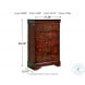 Alisdair Sleigh Bedroom Set from Ashley (B376-81-96) | Coleman Furniture
