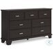 Covetown Dark Brown Panel Bedroom Set from Ashley Furniture | Coleman ...
