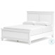 Fortman White Queen Panel Bed From Ashley Furniture | Coleman Furniture