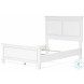 Fortman White Full Panel Bed From Ashley Furniture | Coleman Furniture