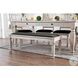 Georgia Gray Bench From Furniture of America | Coleman Furniture