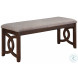 Gia Gray 46" Bench From New Classic | Coleman Furniture