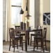 Bennox Brown 5 Piece Counter Height Dining Room Set from Ashley ...