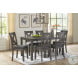 Caitbrook Gray 7 Piece Rectangular Table Set from Ashley | Coleman Furniture