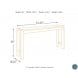 Torjin Brown and Gray Long Counter Height Dining Table from Ashley ...