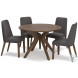 Lyncott Medium Brown Round Dining Table From Ashley Furniture | Coleman ...