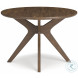 Lyncott Medium Brown Round Dining Table From Ashley Furniture | Coleman ...