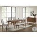 Lyncott Medium Brown Extendable Dining Table From Ashley Furniture ...