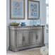 Madison Ridge Gray Server From Pulaski | Coleman Furniture