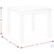 Kona Brown and White 5 Piece Counter Height Dining Room Set from ...