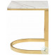 Blanchard Polished Brass End Table from Bernhardt Furniture | Coleman Furniture