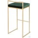 Fuji Gold and Green Barstool Set of 2 from Lumisource | Coleman Furniture