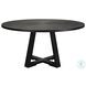 Gidran Black Round Dining Table From Uttermost | Coleman Furniture