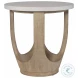 Tatli Light Oatmeal And Natural Ivory Side Table From Uttermost ...