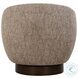Dunes White Cocoa And Rust Swivel Chair From Uttermost | Coleman Furniture