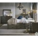 Glacier Point Grey Stone King Captains Storage Bed from A-America ...