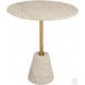Bianca White Side Table | HomeGalleryStores.com | HGDJ956