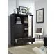 Oxford Rubbed Black Chiffarobe From Aspen Home | Coleman Furniture