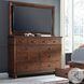 Oxford Whiskey Brown Chesser with TV Frame From Aspen Home | Coleman ...