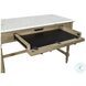 Provence Patine Marble Top Writing Desk From Aspen Home | Coleman Furniture