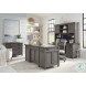 Caraway Aged Slate 66" Executive Home Office Set from Aspen Home ...