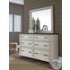 Caraway Aged Ivory Dresser From Aspen Home | Coleman Furniture