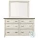 Caraway Aged Ivory Dresser From Aspen Home | Coleman Furniture