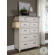 Caraway Aged Ivory Chest From Aspen Home | Coleman Furniture